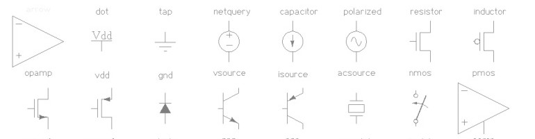 Create a module with XCircuit | Castells